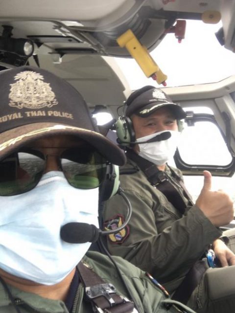 การฝึกซ้อมการบินค้นหาและช่วยเหลือผู้ประสบภัย (SAR OPS) – กองบินตำรวจ