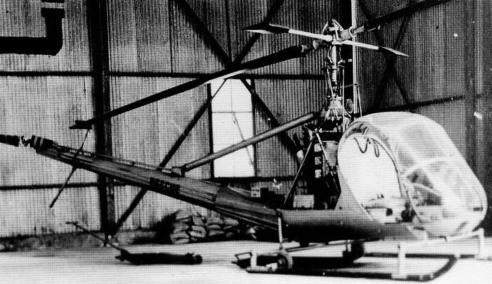 Hiller UH-12B – กองบินตำรวจ