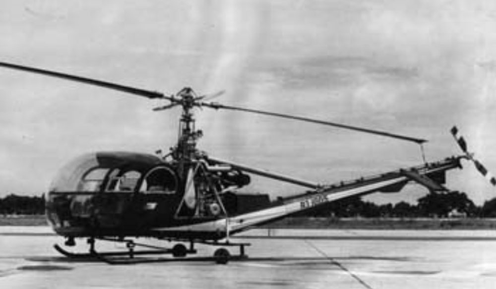Hiller UH-12 – กองบินตำรวจ