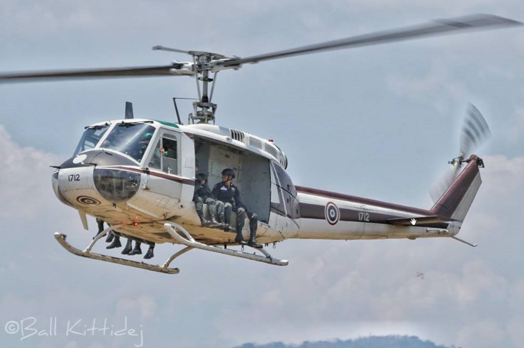 เฮลิคอปเตอร์ Bell Model 205 A / A1 – กองบินตำรวจ