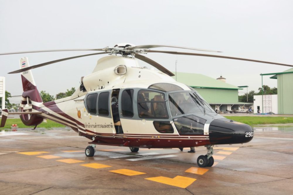 เฮลิคอปเตอร์ EUROCOPTER EC – 155 B 1 – กองบินตำรวจ
