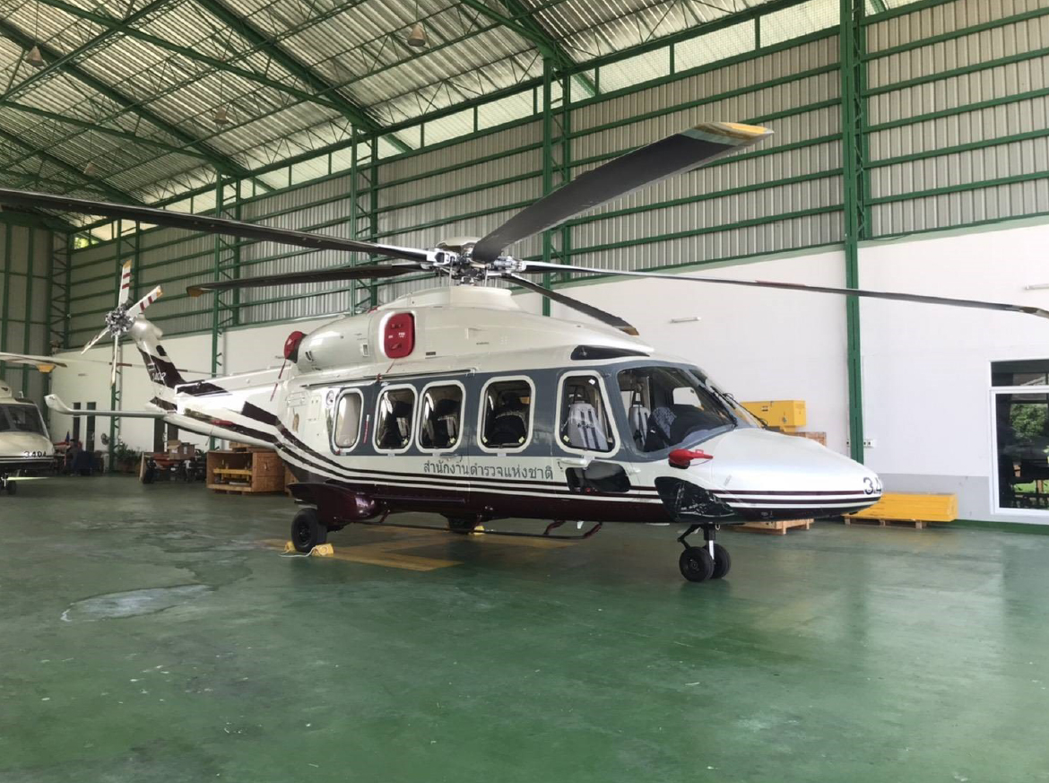 เฮลิคอปเตอร์ AW 189 – กองบินตำรวจ